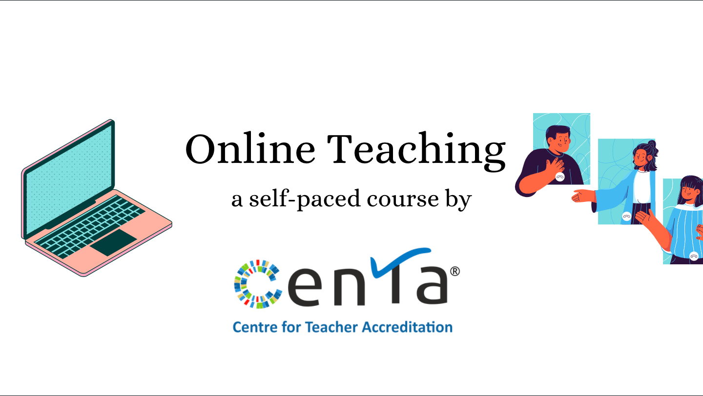 CENTA Self Paced Course In Online Teaching CENTA Courses CENTA Self Paced Course In Online Teaching CENTA Courses